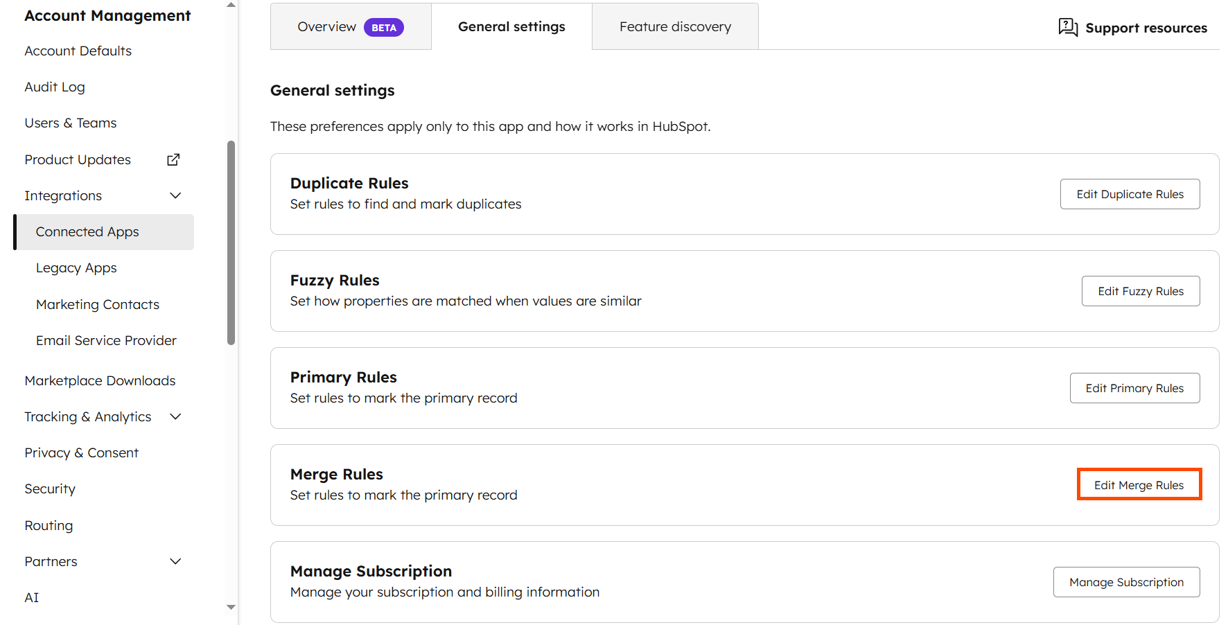 How to create Custom Merge Rules in HubSpot with Koalify